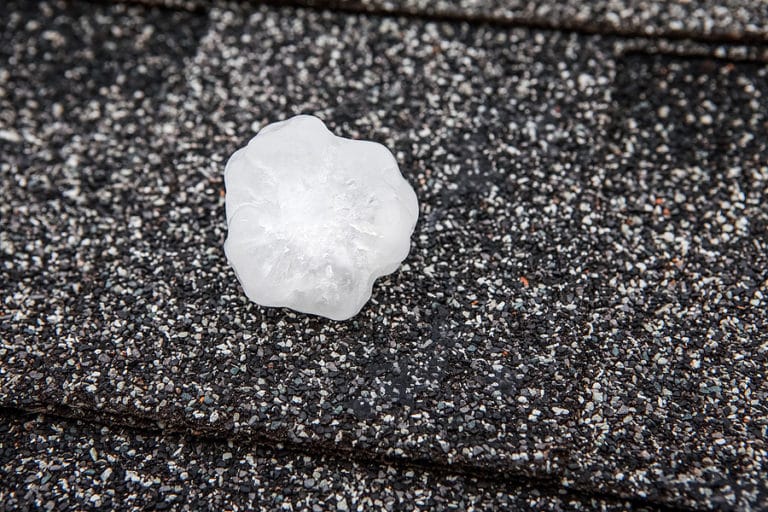3 Signs of Hail Damage | Centennial Construction & Remodeling Services